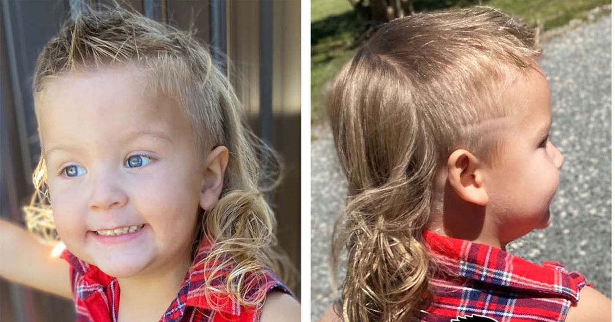Kid's mullet competition in the US produces impressive haircut pictures ...