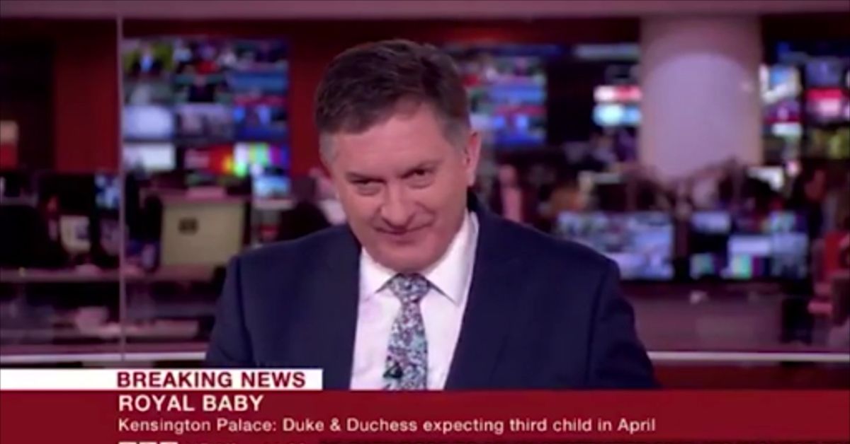 VIDEO: BBC presenter's sarcastic delivery of 'breaking news' about ...