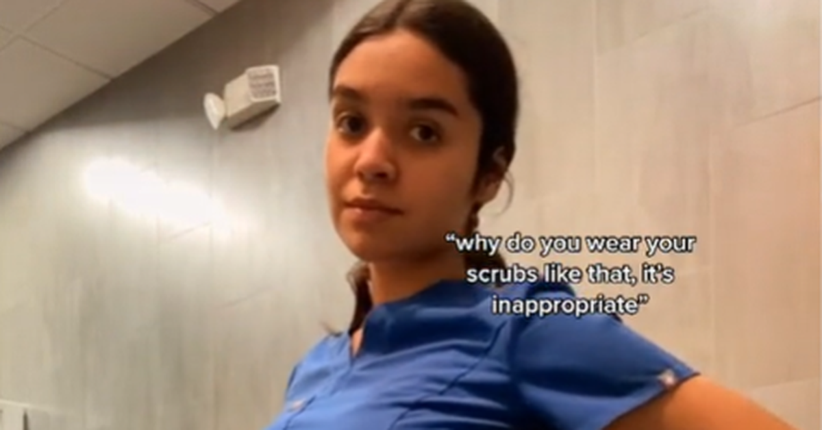 Nurse slams critics who deem her scrubs 'inappropriate': 'People just ...