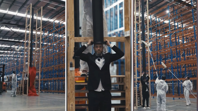 Hamish Blake and Andy Lee attempt outrageous world record to create ...