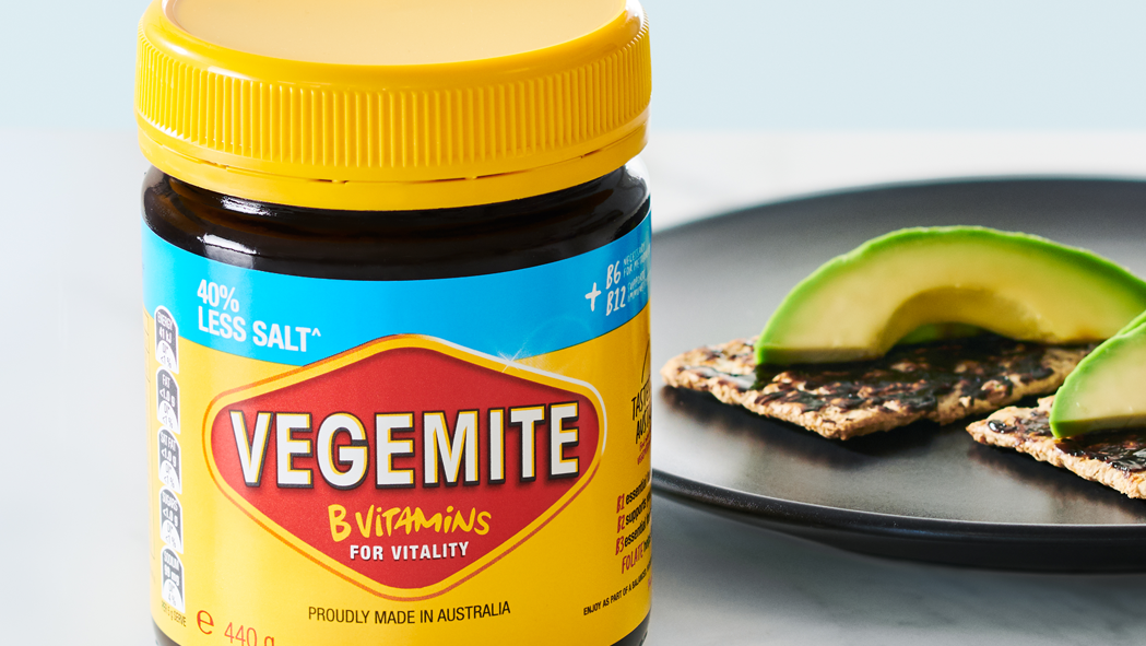 Vegemite launches product with 40 percent less salt - 9Kitchen