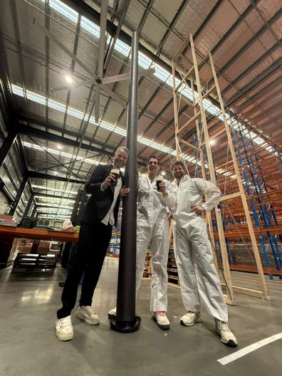 Hamish Blake and Andy Lee attempt outrageous world record to create ...