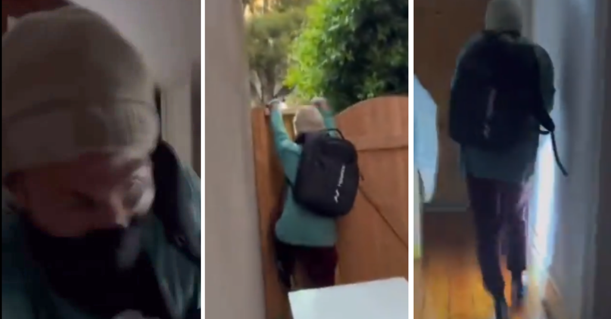 Crime news: Melbourne home invasion captured on camera by terrified woman