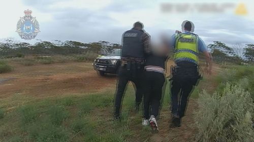 WA news: Dramatic arrest of alleged fugitives caught on camera in WA as ...