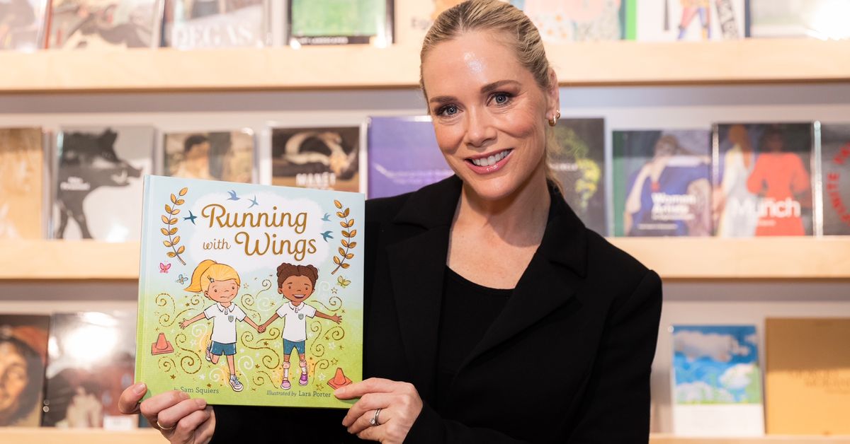 Sam Squiers' new children's book: Hidden message in Running with Wings ...