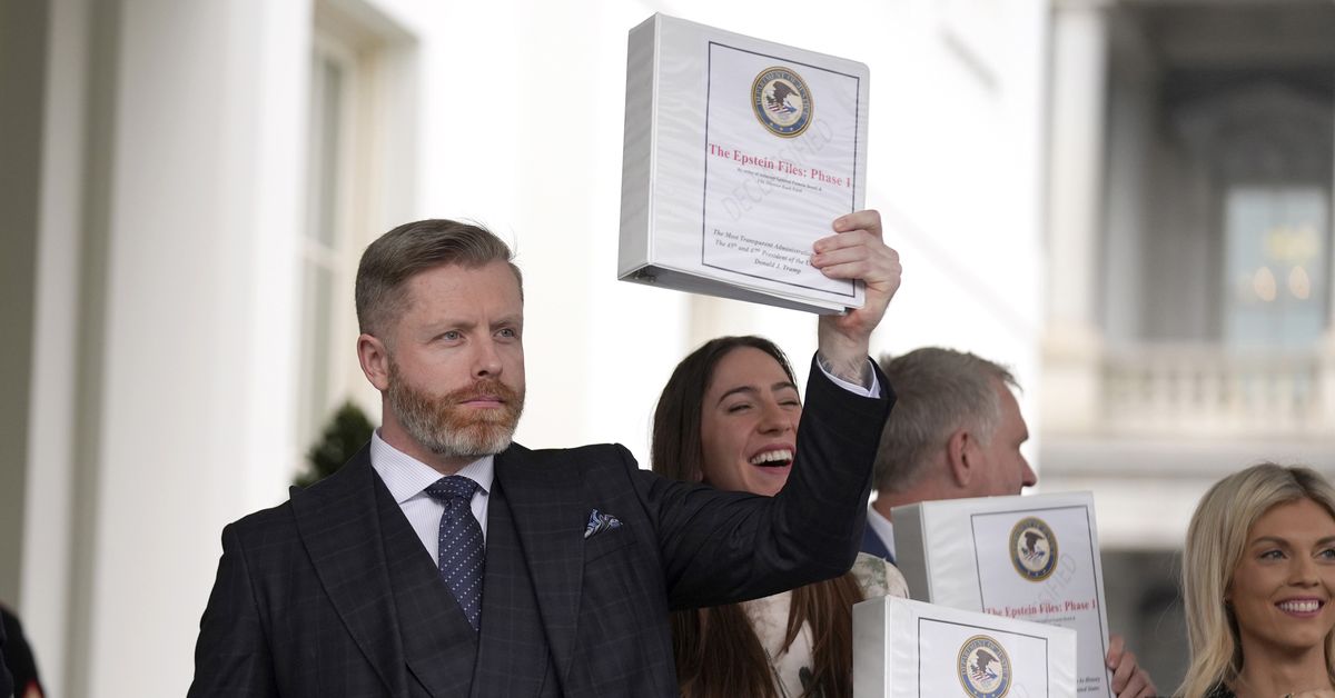 Jeffrey Epstein: Backlash after heavily redacted files relating to ...