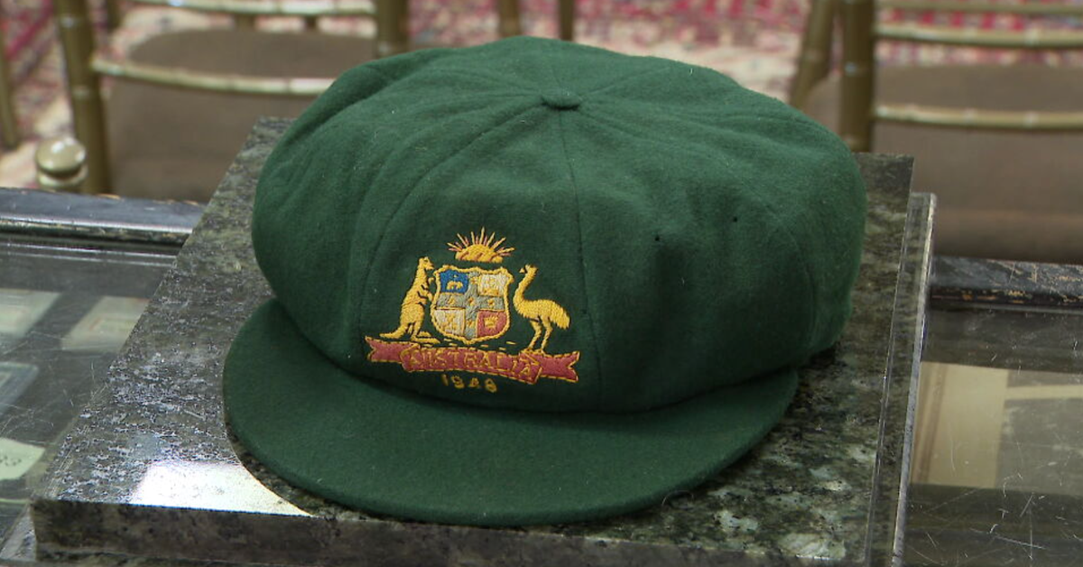 Baggy green worn during The Invincible's unbeaten run sells for eye ...