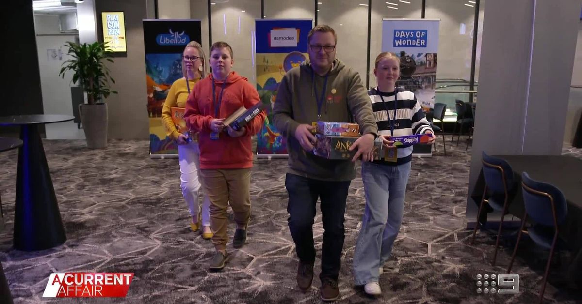 A Current Affair: Australia's biggest board game convention sets up ...