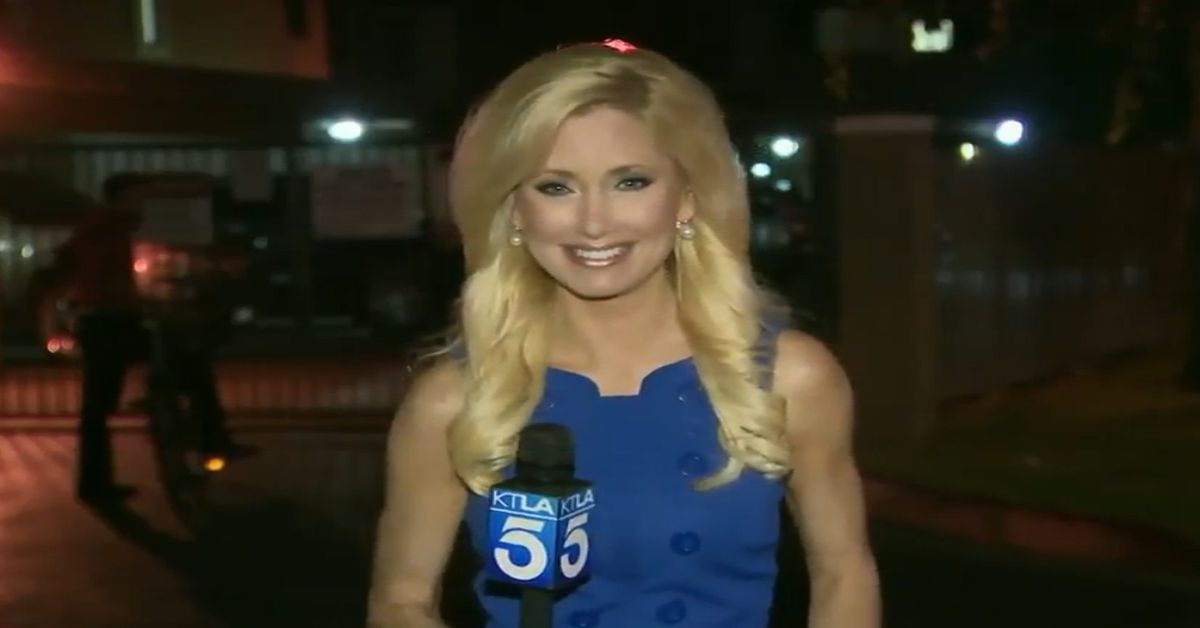 VIDEO: Rude cockroach lands on news reporter right before a live cross ...