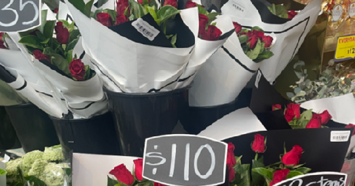 Valentine's Day 2023: The cost of roses at supermarkets in Australia ...