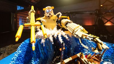 LEGO Masters 2019: Henry and Cade's mind-blowing LEGO Poseidon - nine ...