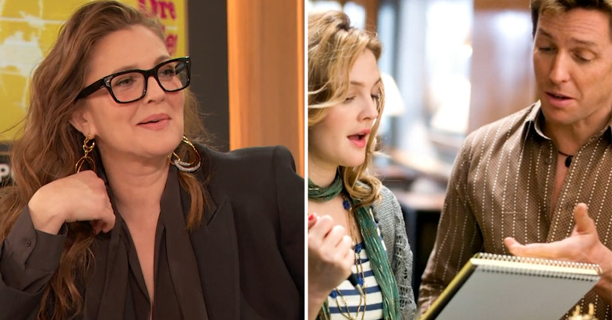 Drew Barrymore defends Hugh Grant after grumpy Oscars red carpet ...