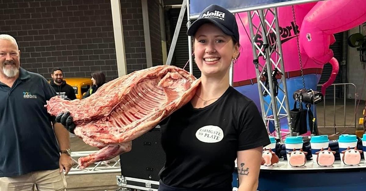 Sarah was told she would never make it as a butcher, now she's been ...