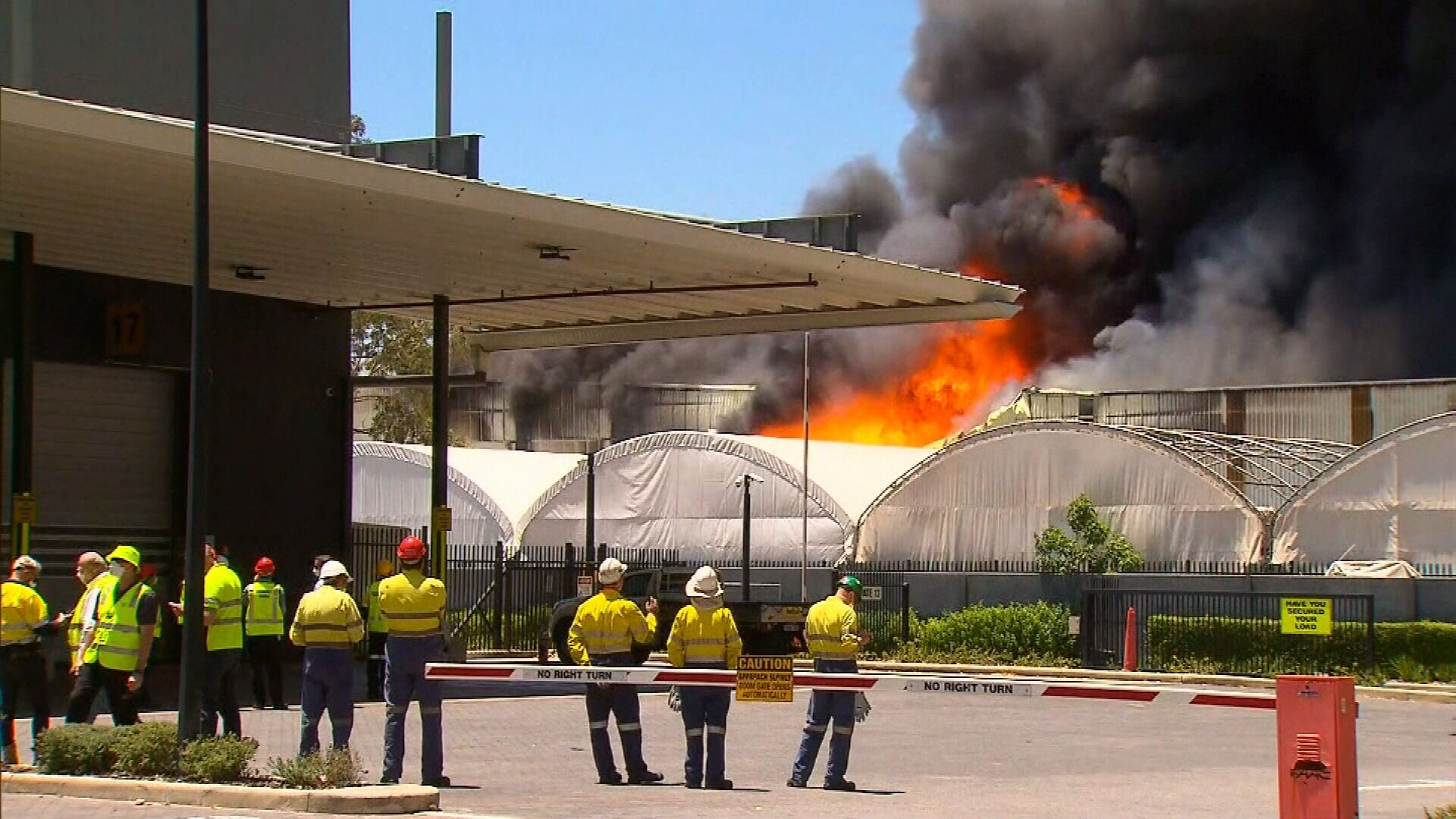 Western Australia fire breaks out at Cleanaway waste facility South ...