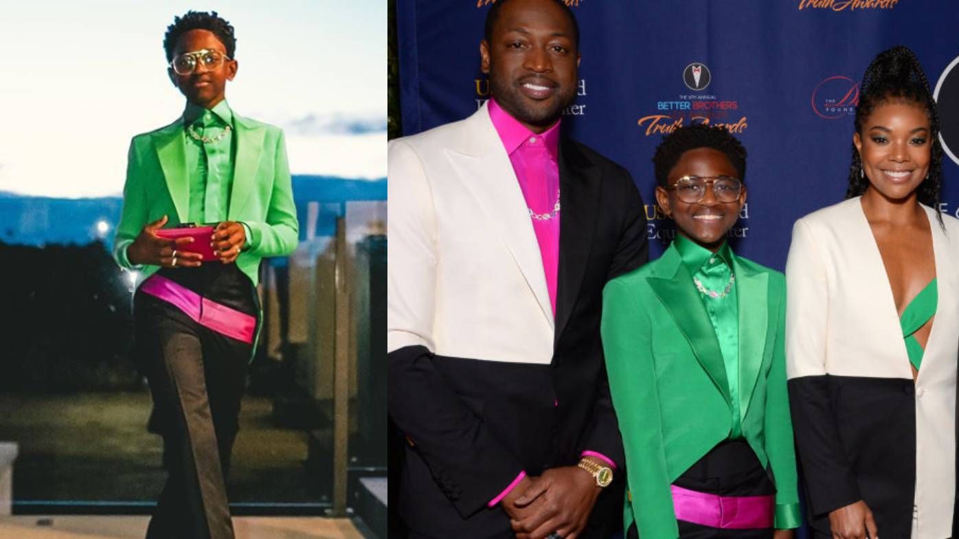 Dwyane Wade's daughter's first red carpet appearance is the sweetest ...