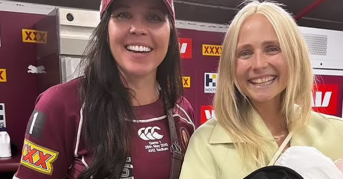 Tessa James and Nate Myles baby: Subtle detail in State of Origin snap ...