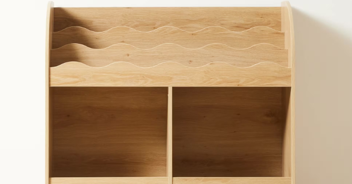 Kmart Wave Book storage: Bookshelf that's nearly impossible to find ...