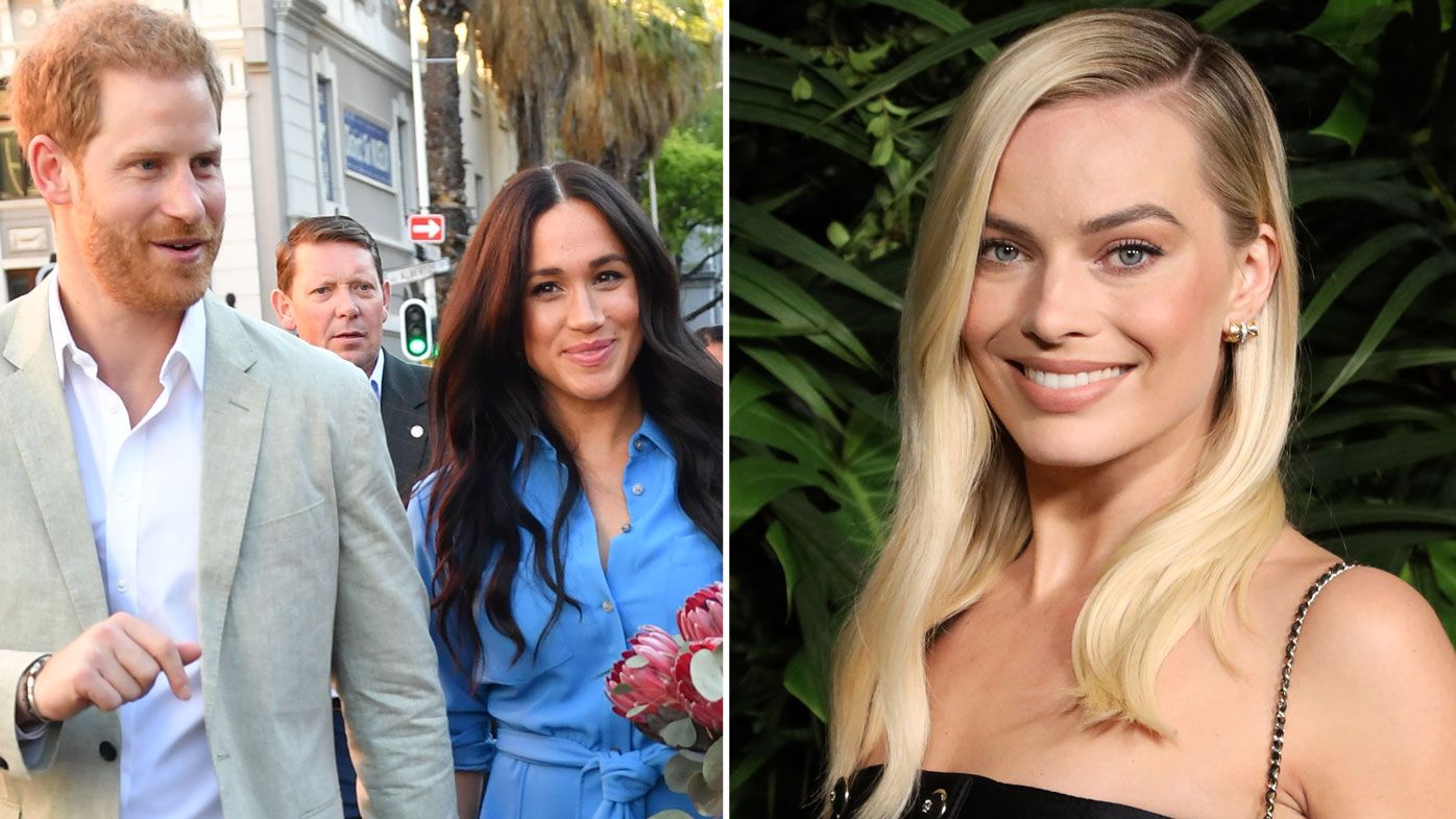 Margot Robbie 'would love to' have dinner with Prince Harry, Meghan ...