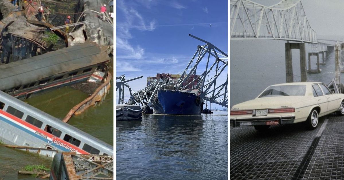 US bridge disasters in history
