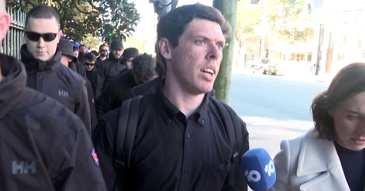 March for Australia update: Neo-Nazi Jack Eltis could face serious charges over hate-filled ...