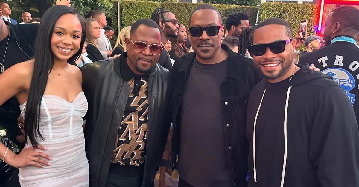 Eddie Murphy reveals his son Eric and Martin Lawrence's daughter Jasmin ...