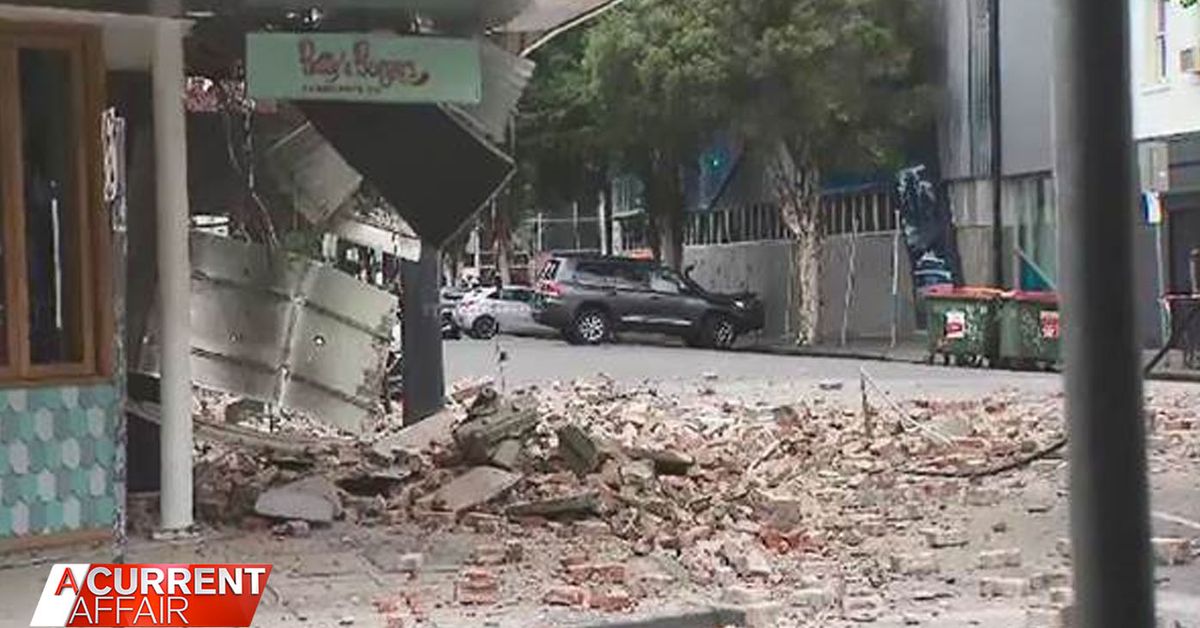 Melbourne residents reveal terrifying moment record breaking earthquake hit