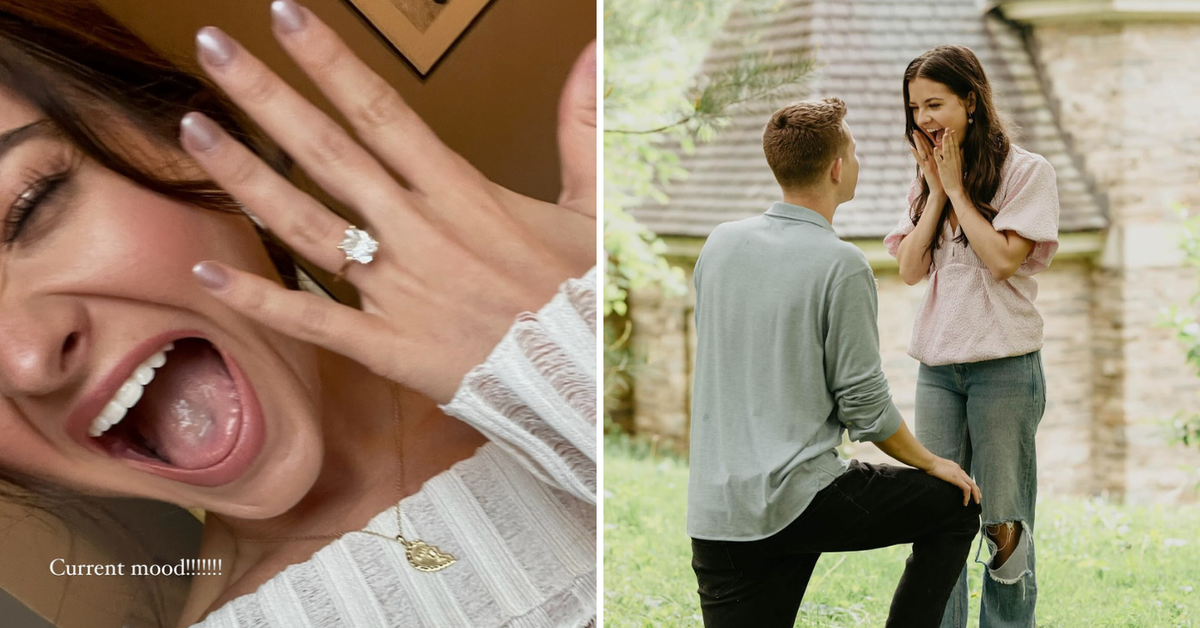 Dance Moms star Brooke Hyland announces surprise engagement to partner Brian Thalman - nine.com.au