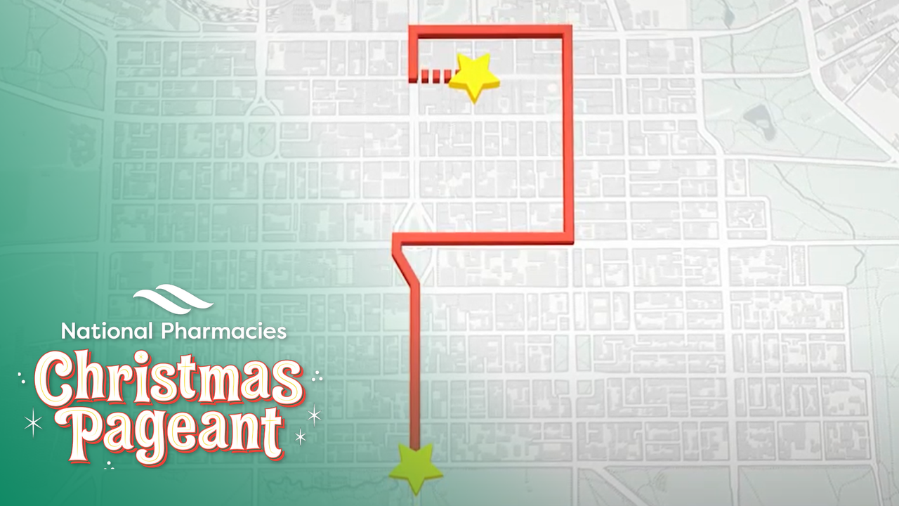 Watch National Pharmacies Christmas Pageant - 2024 - The Pageant Route ...
