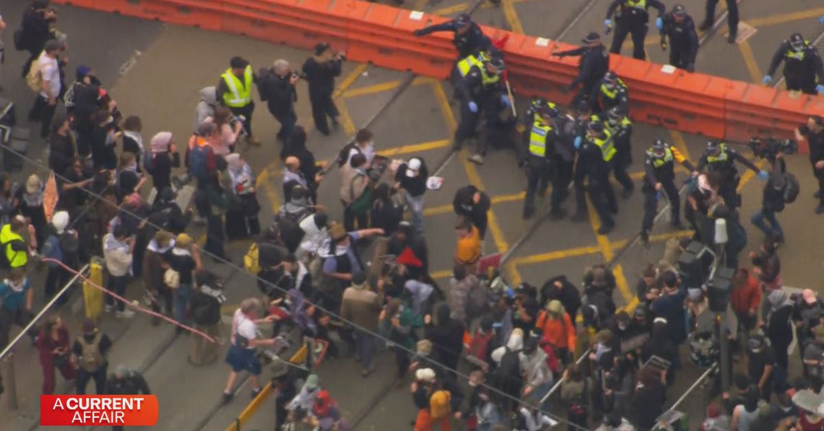 A Current Affair: Protesters defend demonstrations as a 'movement of love'