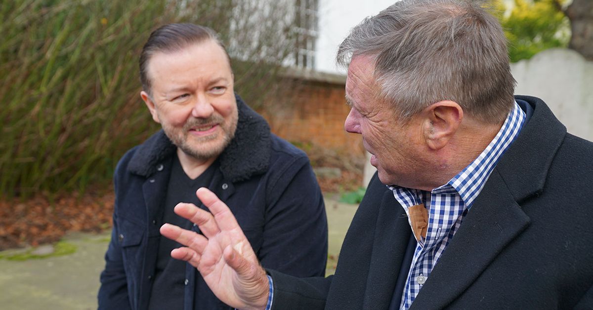 When Charles Wooley met Ricky Gervais