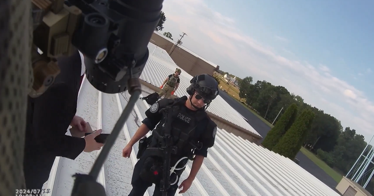 Donald Trump shooting: Graphic bodycam footage shows Secret Service ...