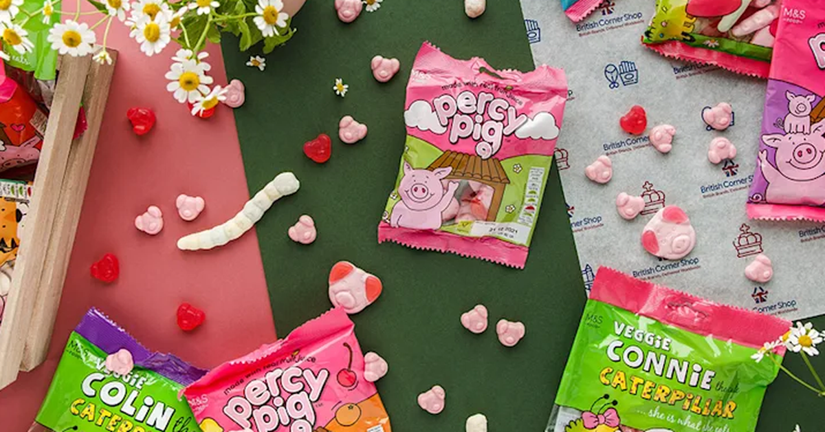 British lolly Percy Pigs now available in Australia for the first time ...