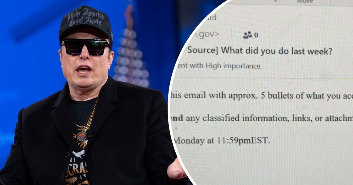 Elon Musk email: Infamous email sent to federal workers leaked online