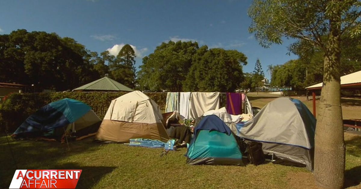 A Current Affair: Homeless people say they're being turfed out of park ...