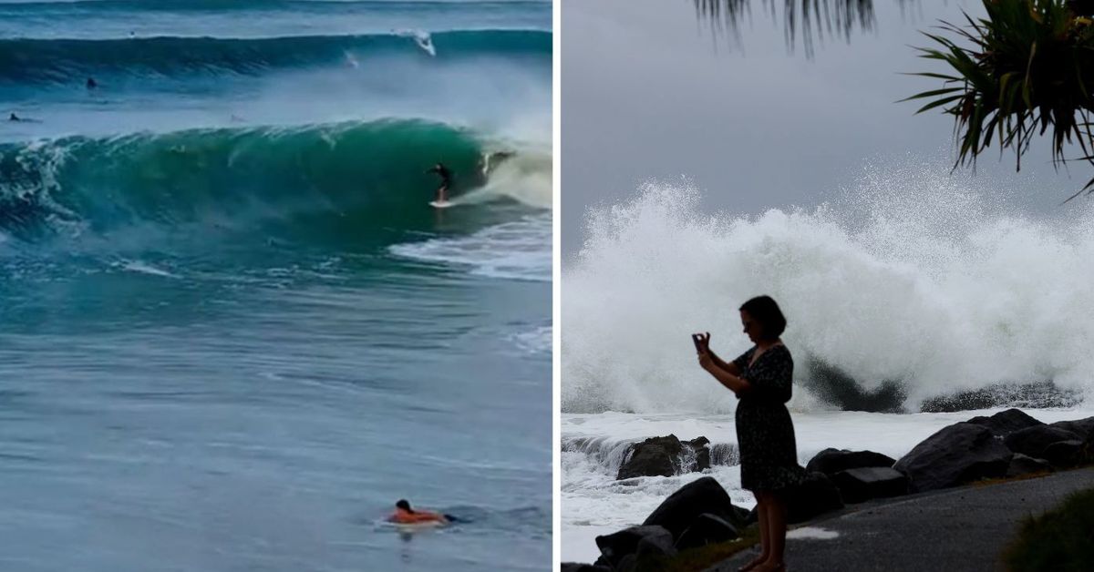 Tropical Cyclone Alfred updates: Monster 12m waves smash Gold Coast as ...