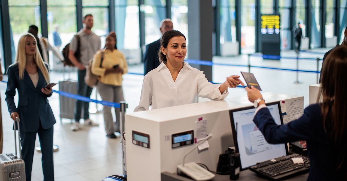 The airport check-in trick that could get you an upgrade, according to ...