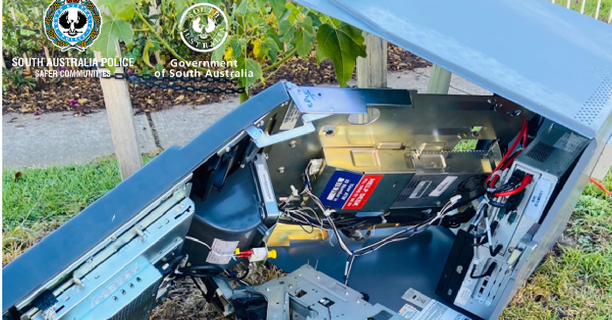 ATM ripped apart in Adelaide ram raid