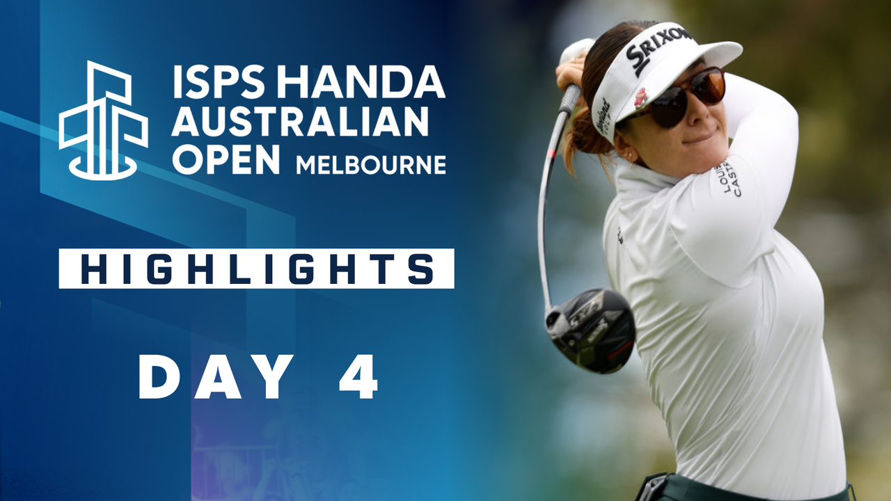 Australian Open Golf - Day 4 Highlights: Australian Open Golf Season ...