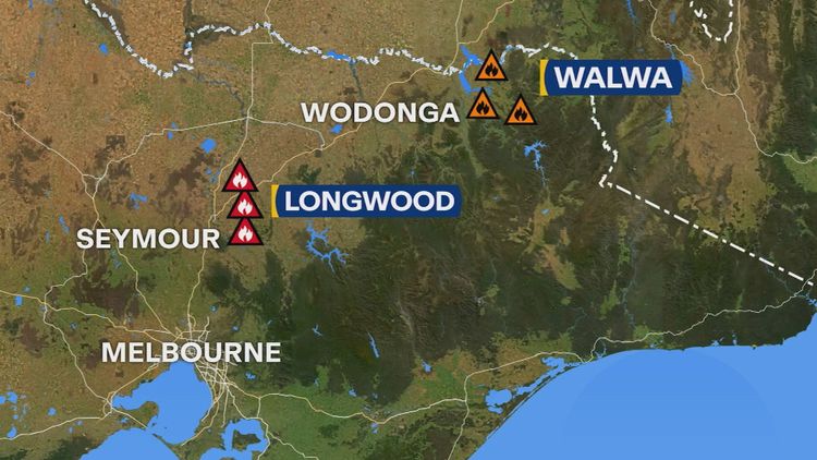 Victoria fires: Emergency warnings in parts of the state as fires rage ...