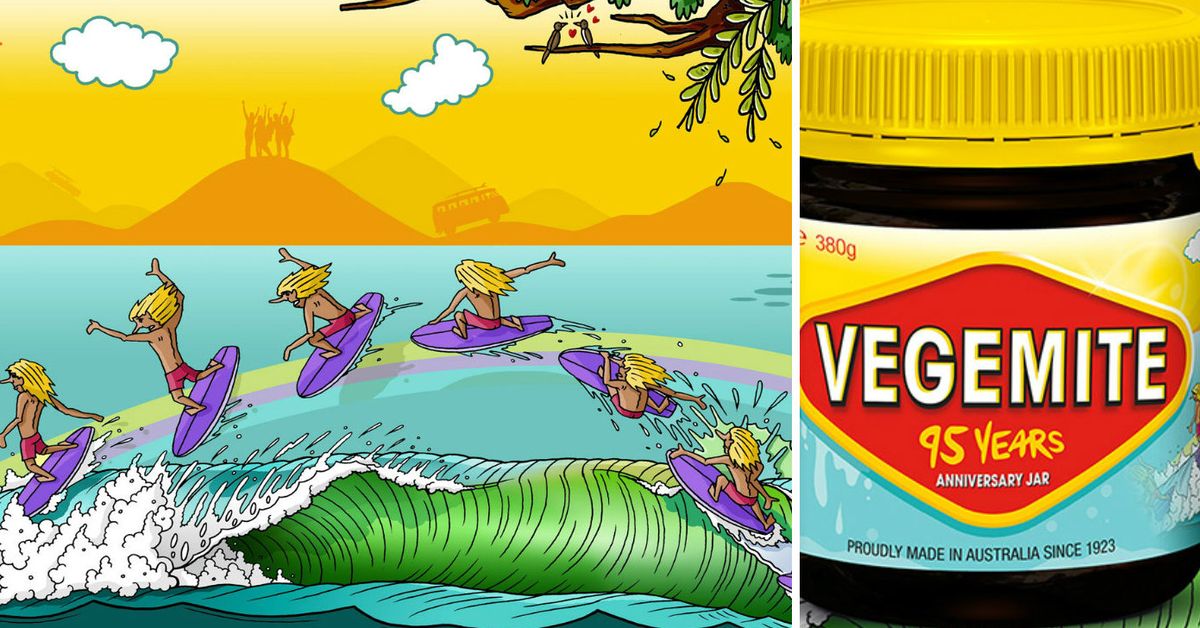 Vegemite's ‘Taste of Australia’ art raises interesting questions - nine ...