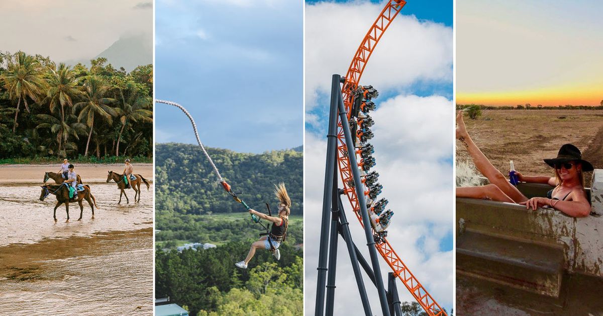 Queensland adventures: From heli-mustering to white-water rafting, ten ...