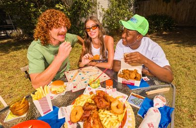 Red Rooster Whole Chicken Dinner comes with free treats for the entire ...