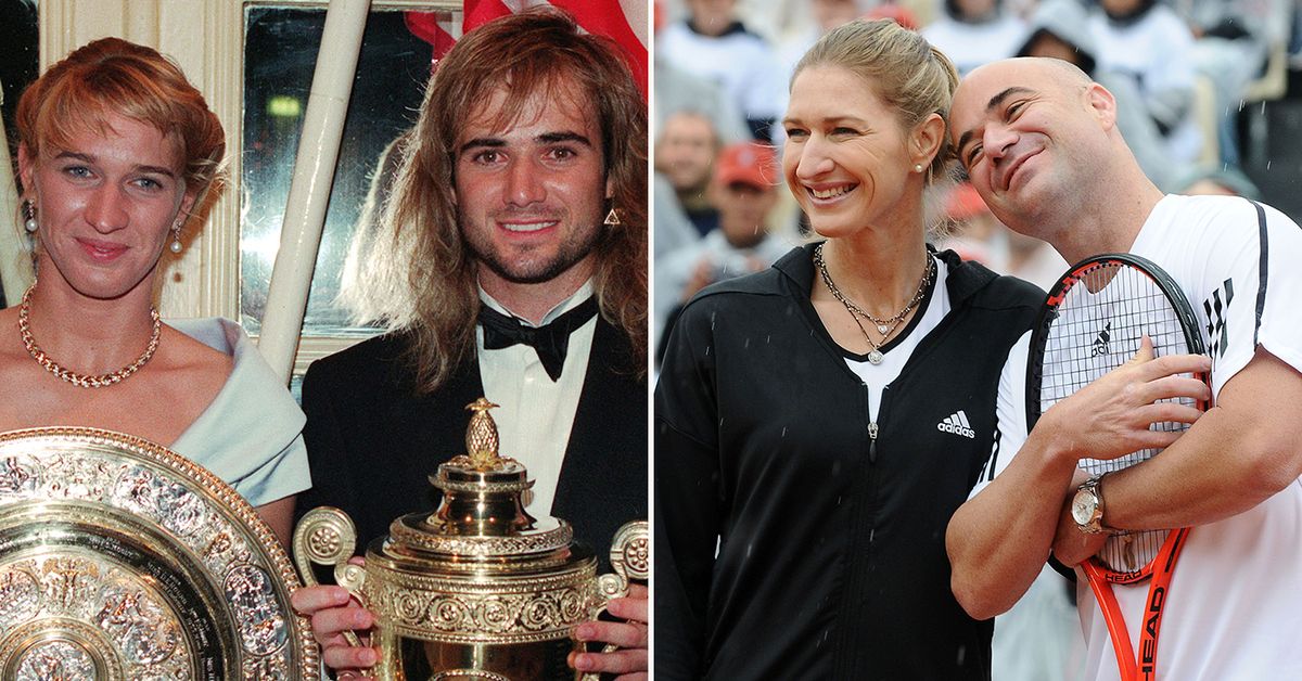 Last pics of Agassi's hair. First pics of shaved head. | Talk Tennis