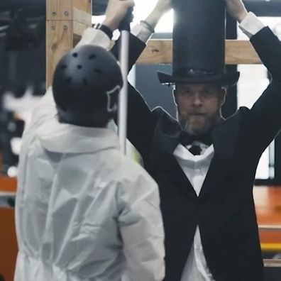 Hamish Blake and Andy Lee attempt outrageous world record to create ...