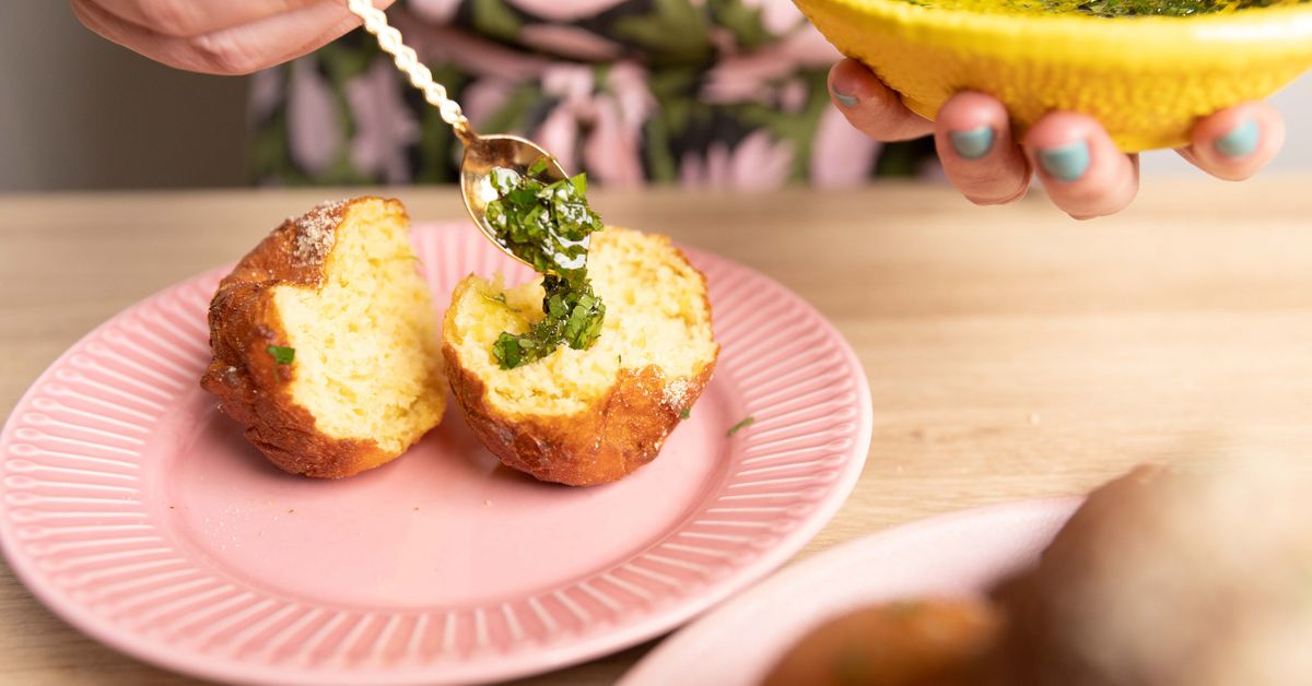Savoury cheesy mashed potato doughnuts recipe - 9Kitchen