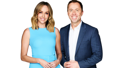 Weekend Today hosts Clint Stanaway and Sophie Walsh August 16, 2024.