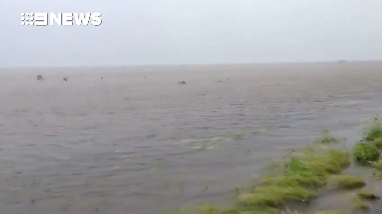 Roofs torn off and windows smashed as Tropical Cyclone Kelvin batters WA