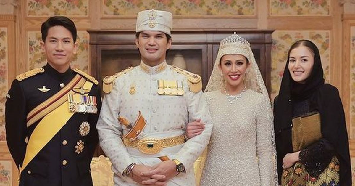 Princess Azemah Ni'matul Bolkiah of Brunei gets married to Prince Bahar ...