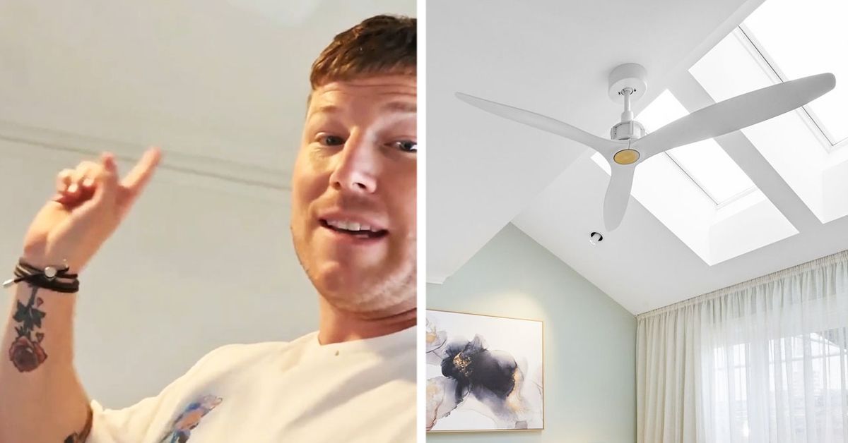 Man shocks Instagram fans with a surprising fact about ceiling fans and ...