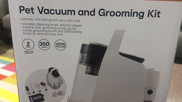 Kmart Pet Vacuum and Grooming Kit review: Easy way to groom dogs at ...